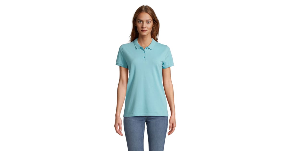 PLANET DAM Polo 170g, Pool Blue - L - Köp gåvokort & presenter - Charma