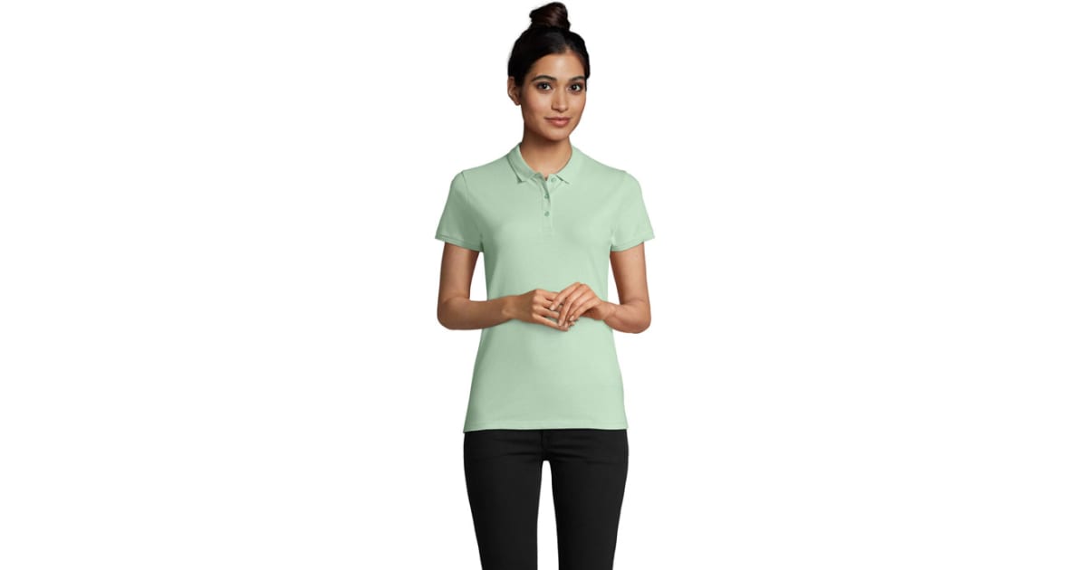 PLANET DAM Polo 170g, Frozen Green - XS - Köp gåvokort & presenter - Charma