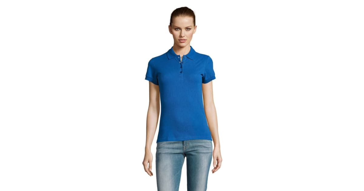 PASSION DAM POLO PIQUE 170g, Royal Blue - S - Köp gåvokort & presenter ...