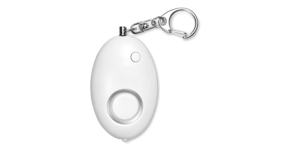Mini personlarm i nyckelring, Vit - Köp gåvokort & presenter - Charma