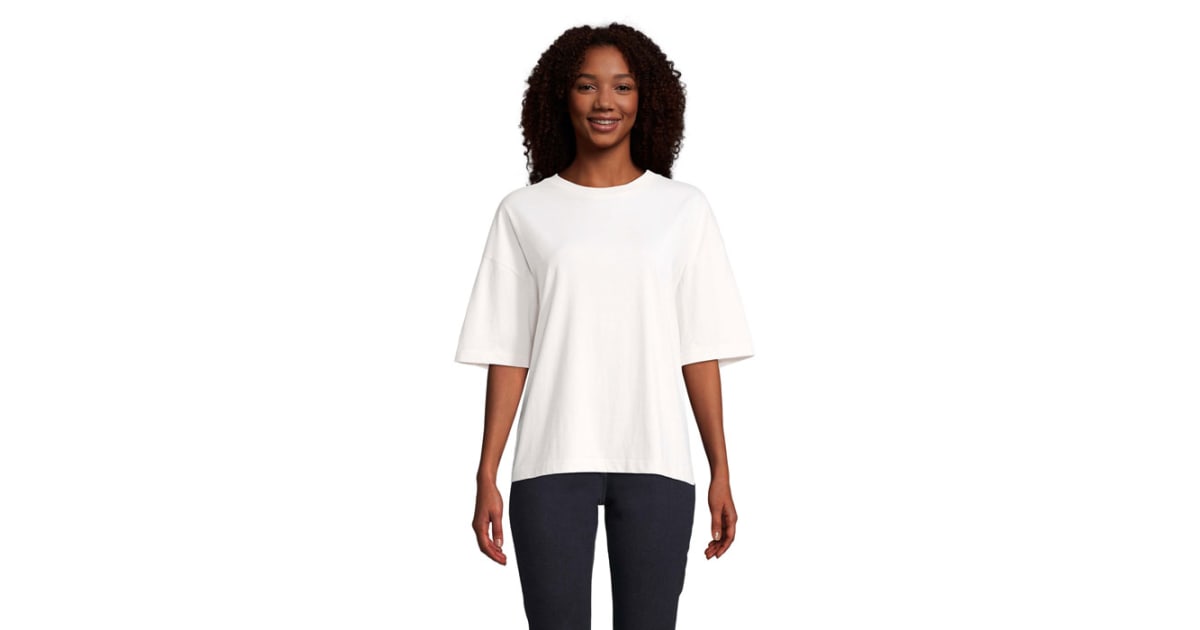 BOXY WOMEN OVERSIZE T-SHIRT, Off-White - M - Köp gåvokort & presenter ...